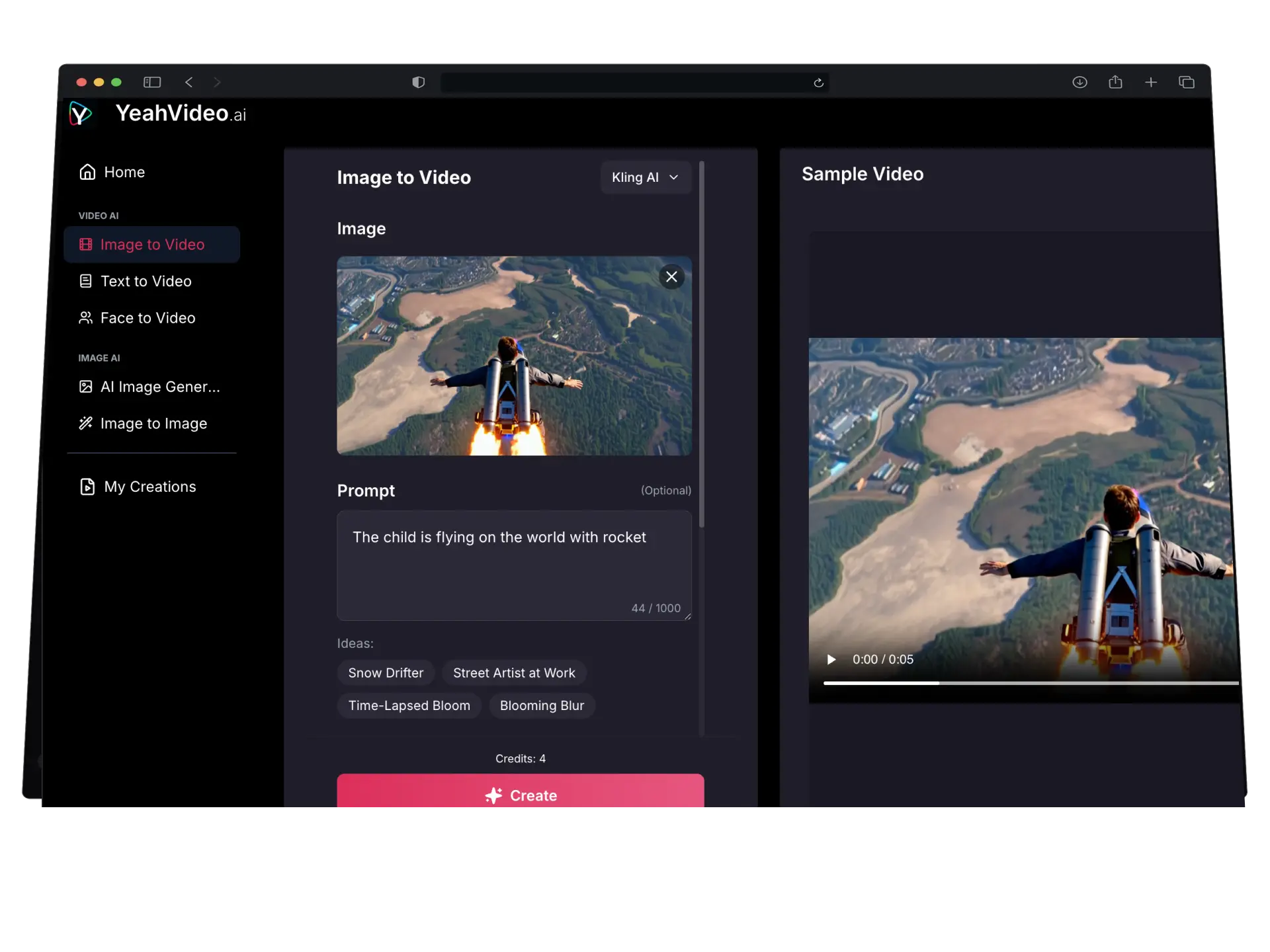 Yeah Video AI | All in one AI video generator